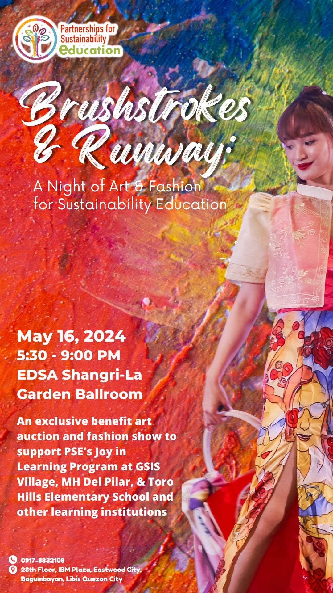 Brushstrokes & Runway: A Night of Art & Fashion for Sustainability ...